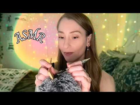 ASMR Head massage - Scratching and brushing sounds