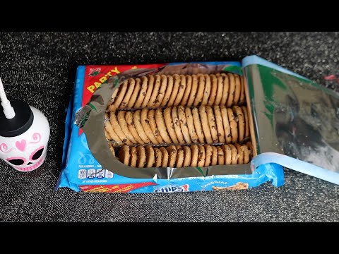 Chocolate Chips Cookies ASMR Eating Sounds