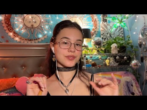 ASMR Measuring Your Face & sketching you for SLEEP, Personal Attention