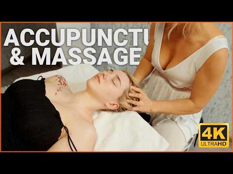 Real ASMR Massage: Acupuncture & Face Therapy for Glowing Skin