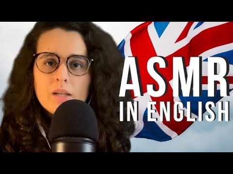ASMR french girl tries to speak ENGLISH & relax you ♥