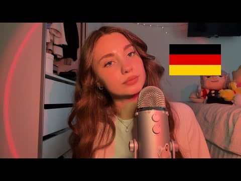 ASMR in German 🇩🇪(gum chewing) - The ASMR Index
