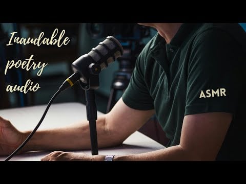 Super close-up inaudible poetry whisper [ASMR] Ode to the West Wind