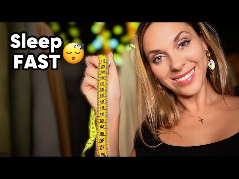 ASMR the FRIENDLIEST Tailor Measures You, Personal Attention Roleplay for SLEEP, compilation