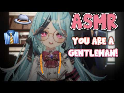 【ASMR】A Suit Fit For a Gentleman!🧵 Soft Spoken Tailor RP (Relaxing ...