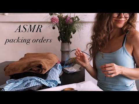 ASMR | Packing Etsy Orders 💅🏼 - The ASMR Index
