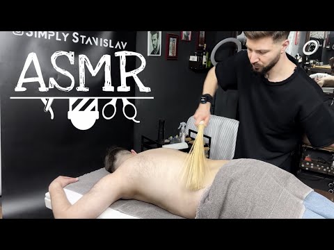 💈ASMR BARBER | An Unusual Massage at the Barbershop: Relaxation That ...
