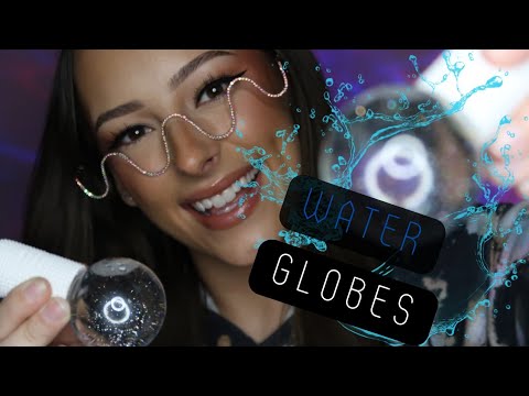 Fall Asleep with Water Globes ASMR (1 hour loop)