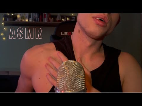 ASMR | Collarbone Tapping & Gum Chewing