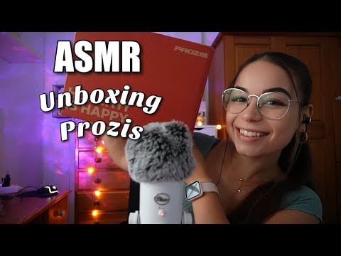 ASMR UNBOXING CAJA PROZIS#2🏋🏽‍♀️| (Mucho talking + Soft Spoken español | ASMR para dormir - Pandasmr