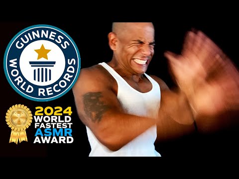 ‼️BREAKING: The FASTEST ASMR World Record EVER 2024!