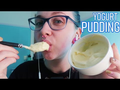 [4K] BANANA + YOGURT | ASMR 20 minutes mouth sounds and eating relax sounds
