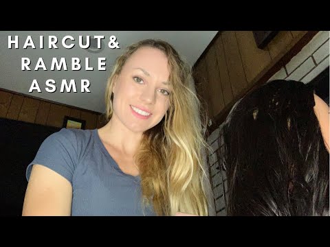 ASMR Hair Cutting & Whisper (Haircut ASMR)
