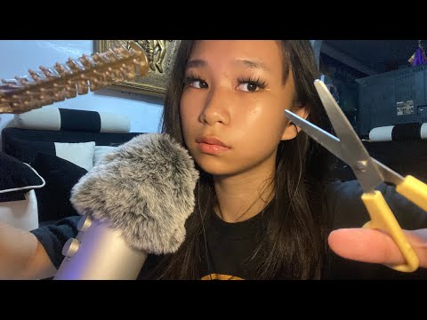 ASMR Cutting your hair in class ️💇‍♀️