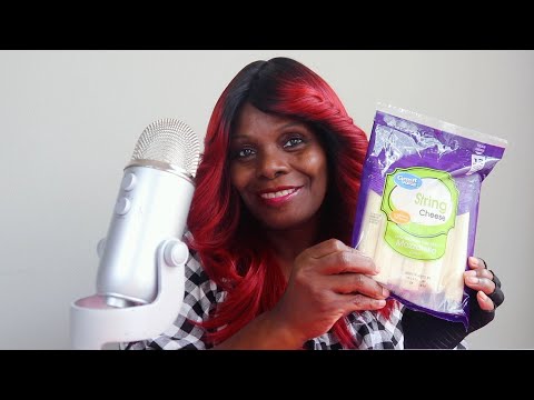 String Cheese ASMR Eating Sounds - The ASMR Index