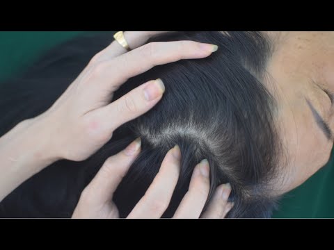 ASMR Scalp Scratching Massage, Head Scratching, Head Tingles, Sounds ...
