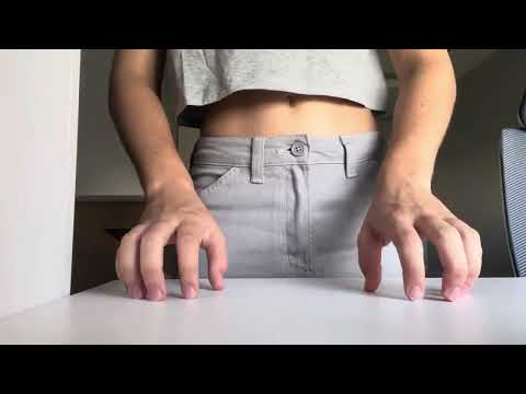 ASMR fabric scratching and tapping, you WILL fall asleep