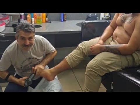 YOUR ASMR SLEEP FRIEND MUNUR ONKAN .HAIR AND BEARD TRIMMING, BACK AND ...