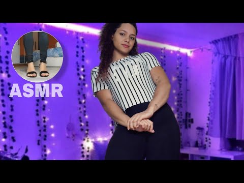 ASMR • Andando de salto + Uma giganta te encontrou! RP๑♡ #asmr #relax