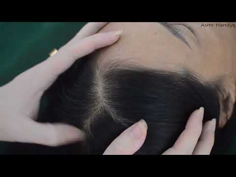 ASMR Scalp Scratching With Tools, Aggressive Scalp Massage Real Person ...