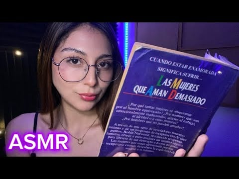 ASMR ESPAÑOL / LECTURA SUSURRADA PARA DORMIR COMO UN BEBÉ