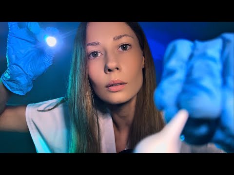 ASMR Doctor Check Up (Eye Exam, Hearing Test, Scalp Exam, Full Physical ...