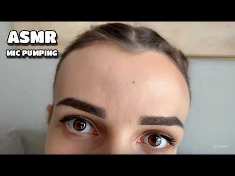 ASMR | Mic Pumping From Above | Soft Gentle Sounds