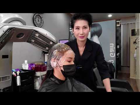 Korean Hair Salon Experience: Ultimate ASMR for Deep Relaxation (Long ...