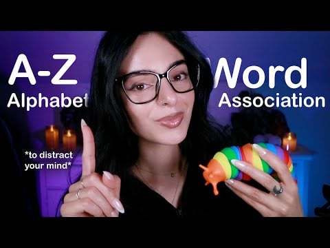 ASMR A–Z Alphabet Game 💤 Soft Spoken Word Association Relaxing Mind ...