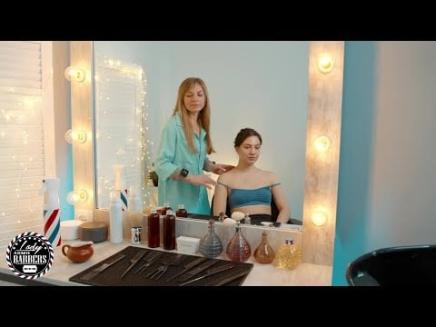 Comforting ASMR Massage by Barber Lady Lida