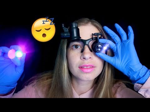 [ASMR] TEST VISUEL LUMIERE Roleplay Médecin Ophtalmologue