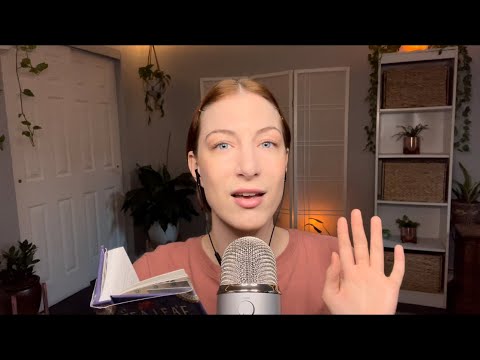Asmr gentle & soft spoken reading for calm #shorts