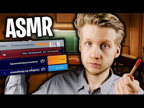 ASMR - LEHRER überfordert dich in der ersten STUNDE des neuen Schuljahrs!
