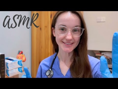 ASMR Cranial Nerve Exam in 5 Minutes 👩‍⚕️🩺 Medical Examination, Doctor ...