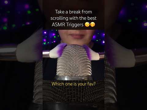 Take a break from scrolling! 💜 #asmr