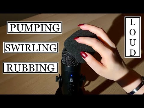 ASMR Mic Rubbing on Foam Cover (no talking)