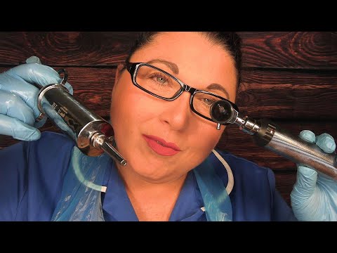 ASMR Ear Cleaning (Ear Exam, Otoscope, Ear Picking, Ear Scraping ...