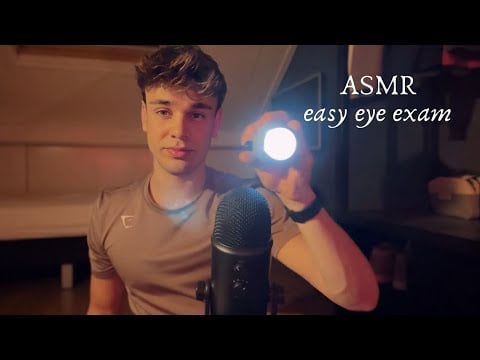ASMR easy eye exam (soft spoken) - The ASMR Index