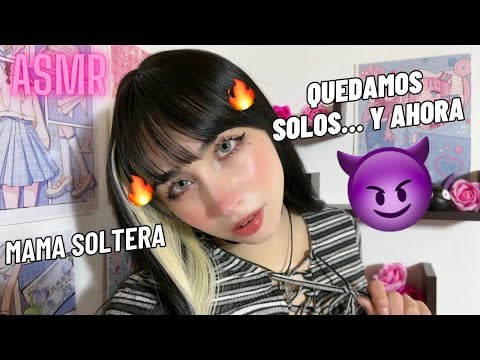 Solo tú y yo 😈🔥 Mamá Soltera Te Coquetea | ASMR Roleplay