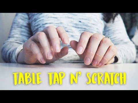 ASMR TABLE TAP N' SCRATCH (No talking) - The ASMR Index