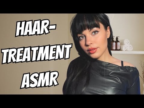 ASMR Luxus Haar-Treatment: Tiefenentspannung im Salon Seelenruhe