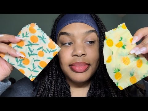 ASMR | Sticky Wax Paper Sounds 🫠 | brieasmr