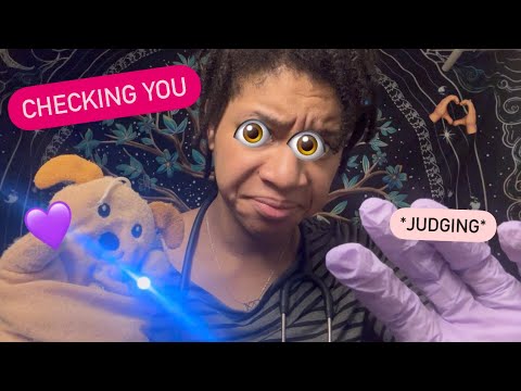 ASMR - Checking You With Judgement (Kaylen)