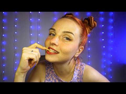 ASMR super intense mouth sounds with tascam mic biting and touching