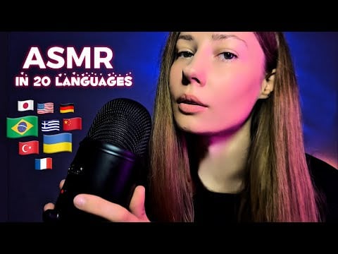 ASMR in 20 Languages 🌍 Comforting You To Deep Sleep 💤 Whispering Good ...