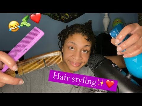 ASMR - Rebraiding My Braids ( Part 2) - The ASMR Index