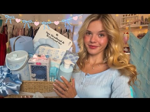 ASMR Southern Belle Welcomes You To The Sorority 🩵🦋 (gifts + personal ...