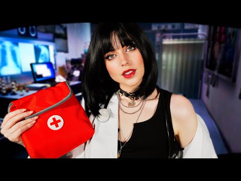 ASMR Shady Goth Doctor Is Obsessed With You 💉 Cranial Nerve Exam ...