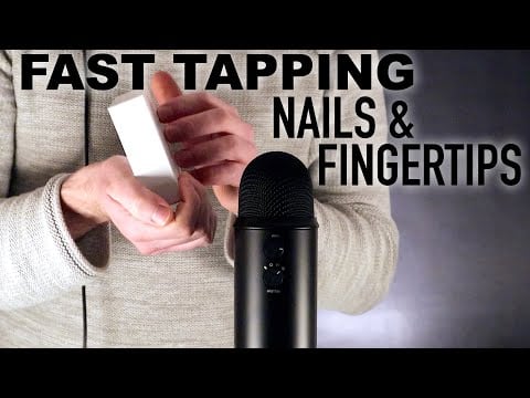 ASMR Fast Tapping with Nails & Fingertips (No Talking)