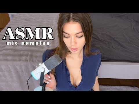 ASMR Mic Pumping, Scratching and Mouth Sounds 🥰